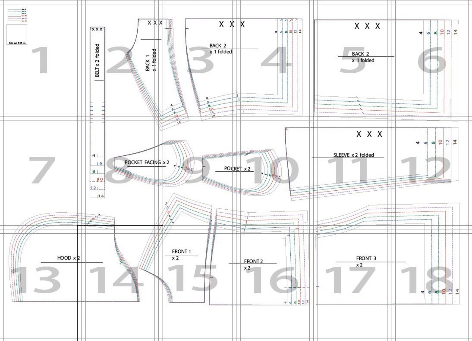 Windbreaker PDF Sewing Pattern PDF Pattern for Parka PDF - Etsy