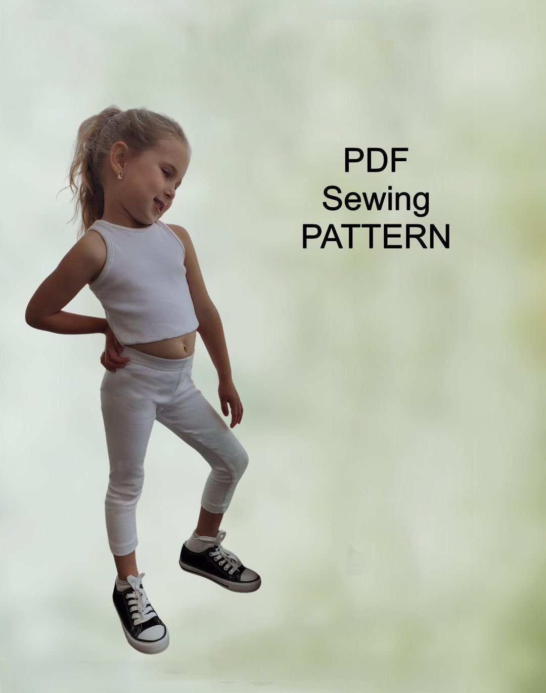 Sports Suit for Kids - PDF Pattern, Girl’s Suit Sewing Pattern, Pdf ...