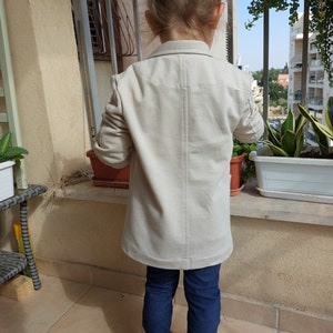 Girls Jacket - PDF Pattern, Sewing Patterns for Girls, PDF Pattern for ...