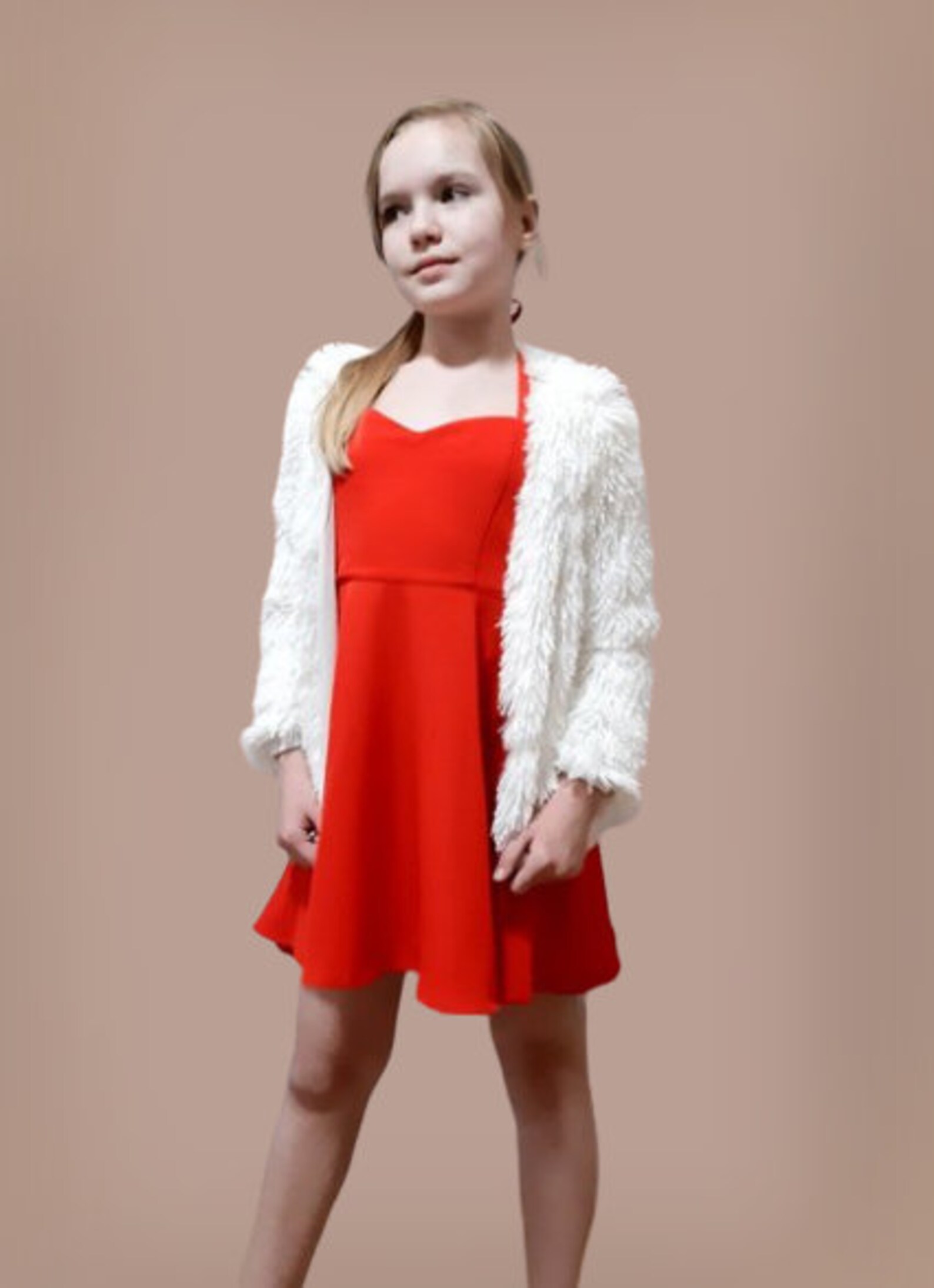 Faux Fur Jacket - PDF Sewing Pattern, PDF Pattern for Girls, Pdf ...