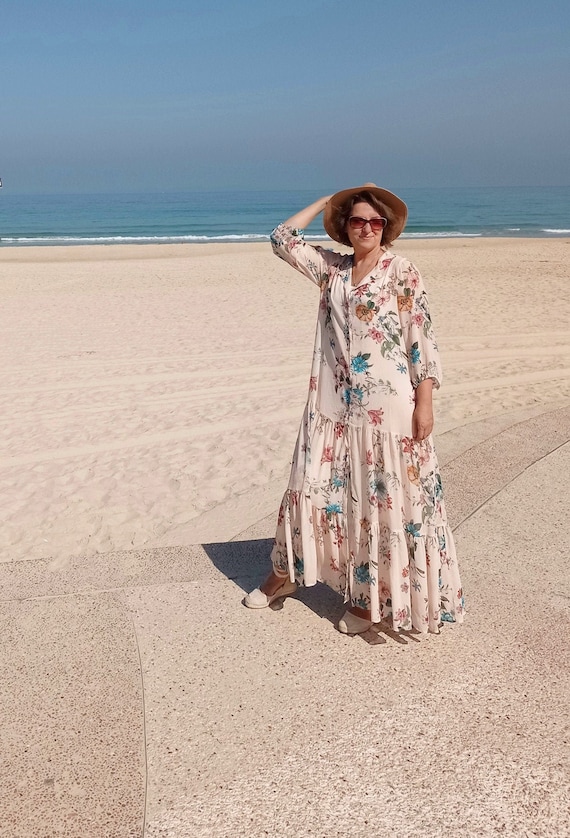 PDF pattern long shirt Dress PDF pattern plus size women | Etsy