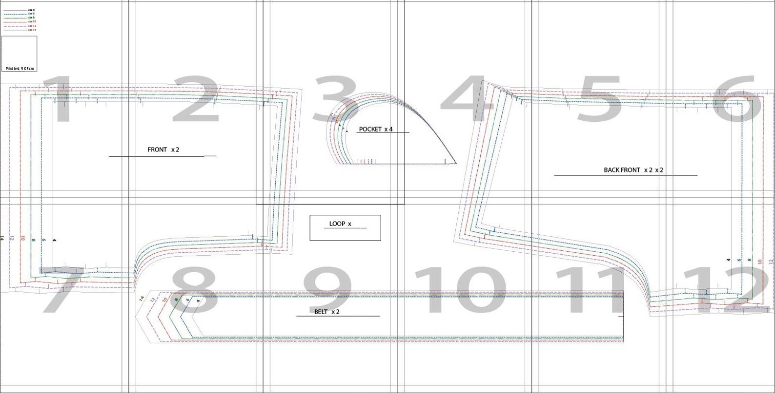 PDF Shorts Sewing Pattern Girls Clothing DIY Shorts Pattern | Etsy