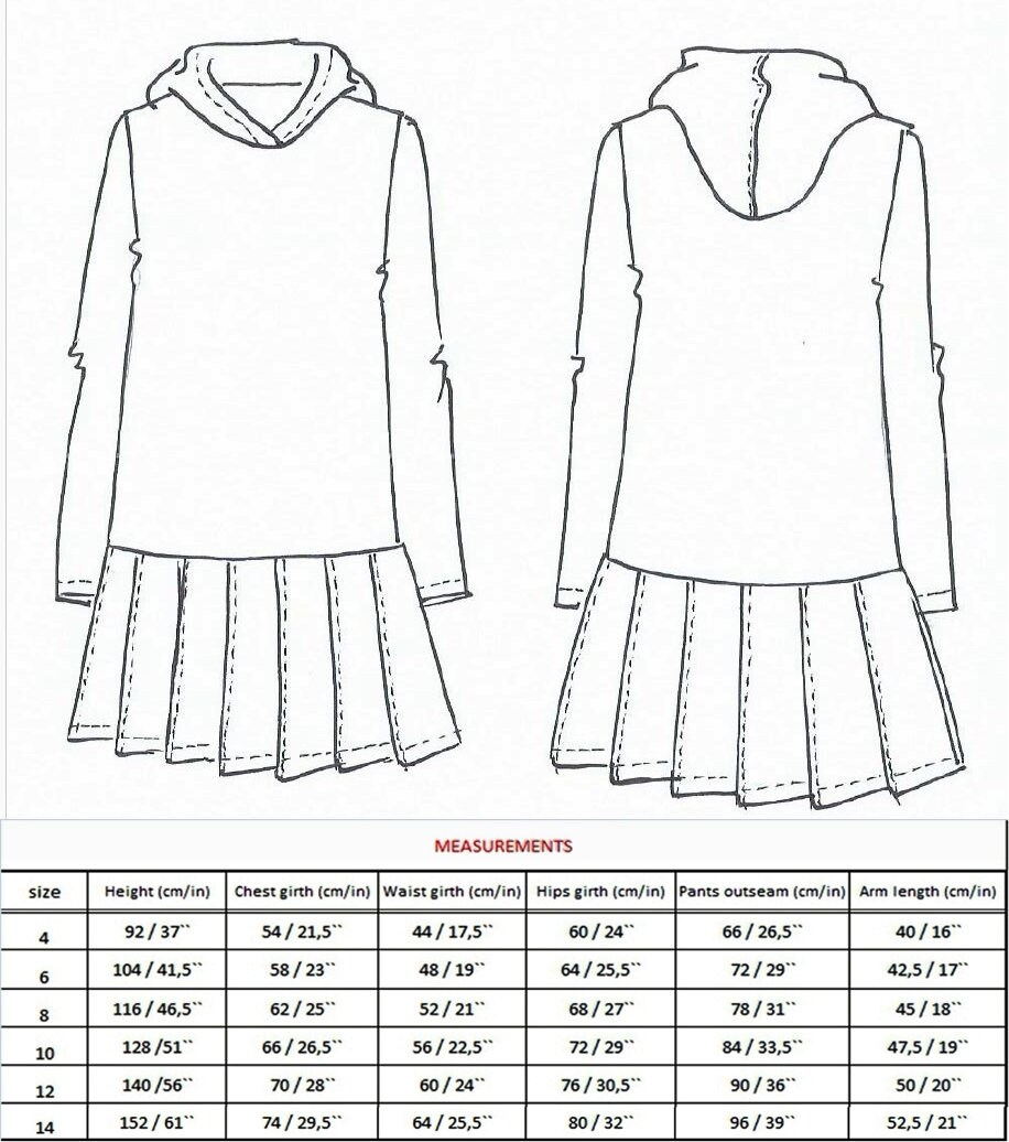 Pleated Dress PDF Pattern, PDF Pattern Girls, Pdf Patterns for Kids ...