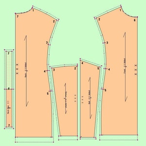 Casual jersey dress PDF pattern sewing pattern for girls | Etsy