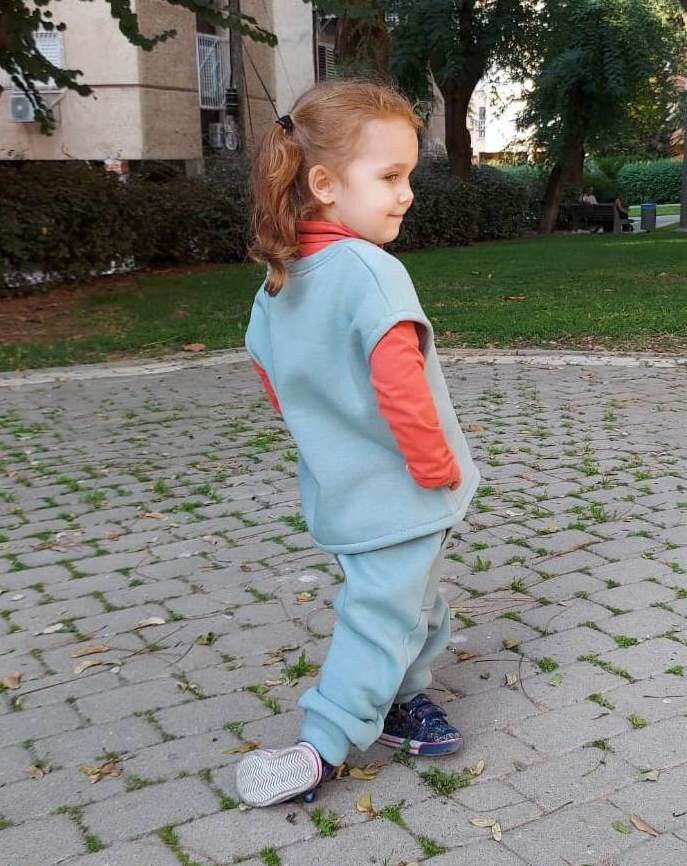 Girl's V-neck Vest PDF Sewing Pattern PDF Pattern for - Etsy