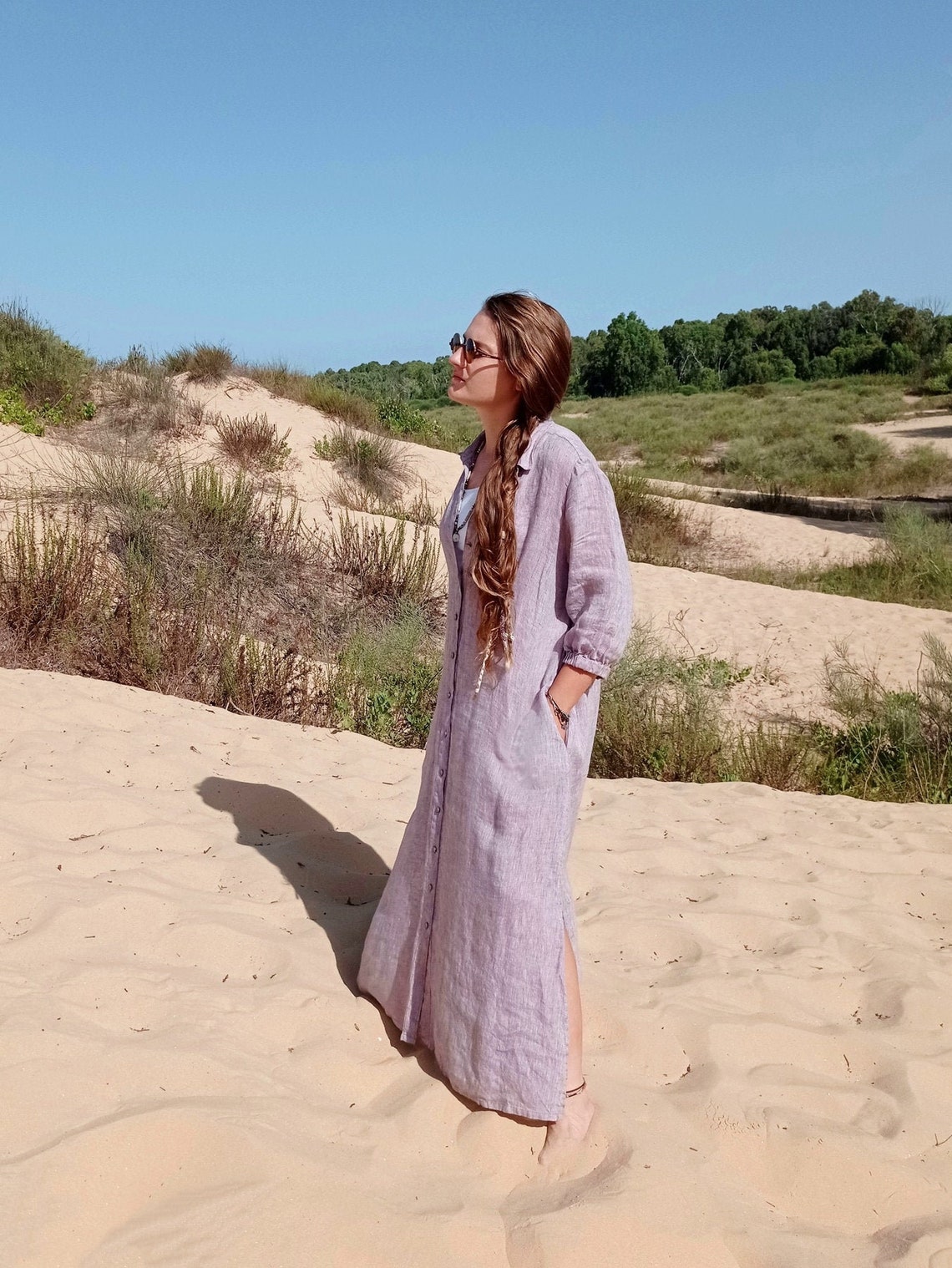 PDF Pattern Long Shirt Dress PDF Pattern Plus Size Women - Etsy Australia