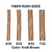 6/32 Fiber Rush for Chairs- Kraft Brown- 215 Ft - Etsy