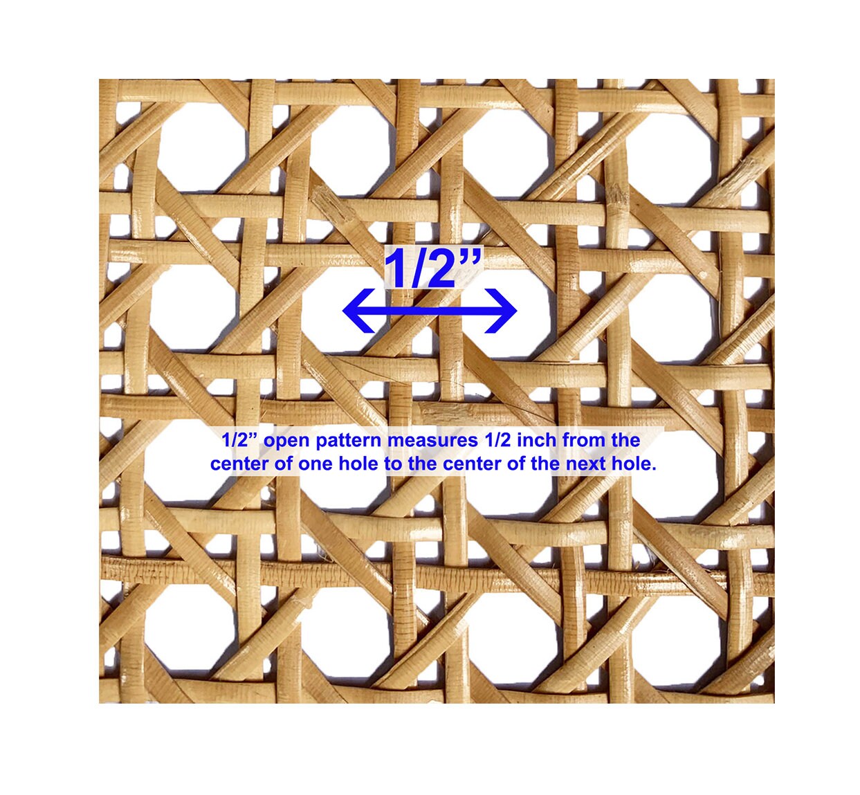 Cane Webbing 1/2 Fine, 48 in Wide - Etsy