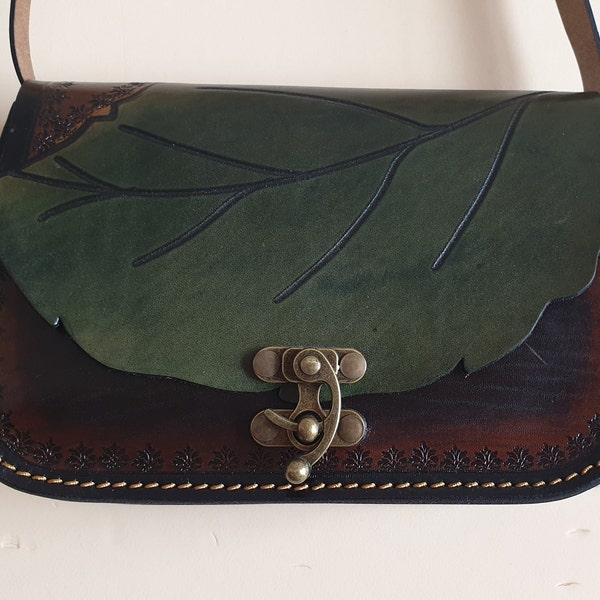 Leather Leaf Bag Pattern - Etsy