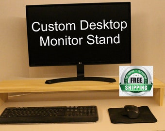 Custom Monitor Stand - Etsy