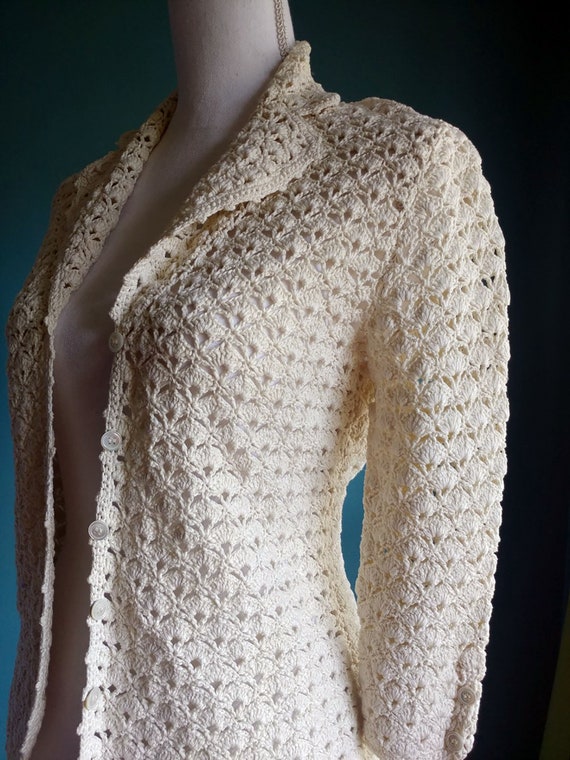 Shell Stitch Sweater - Gem