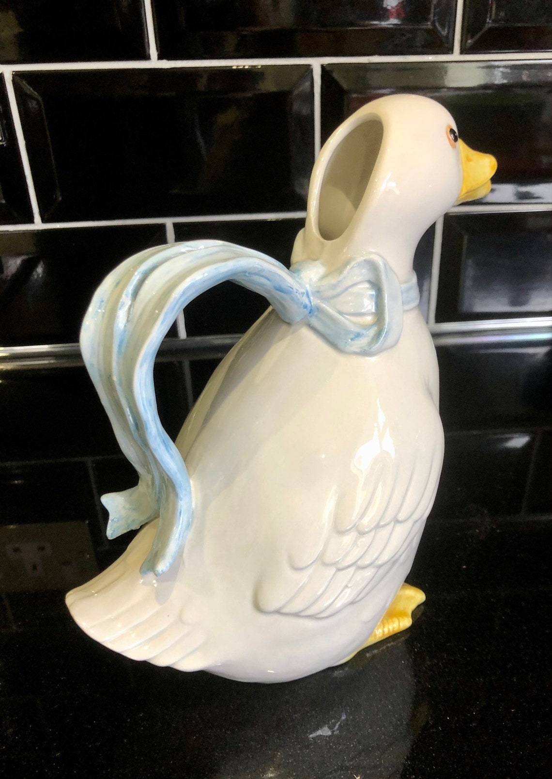 Fitz and Floyd Novelty Duck Jug - Etsy