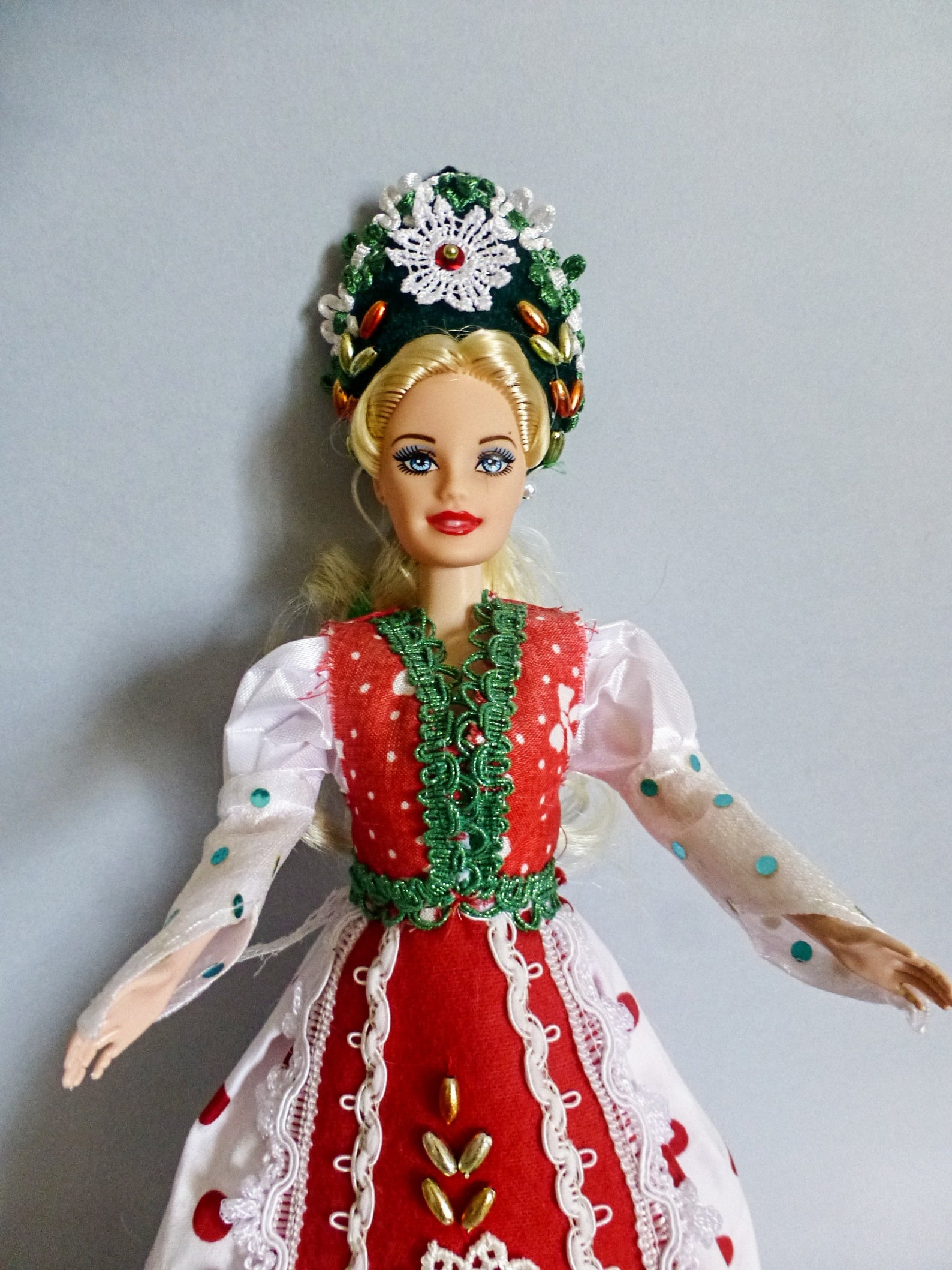 Barbie doll in Hungarian traditional cloth dancer costume | Etsy