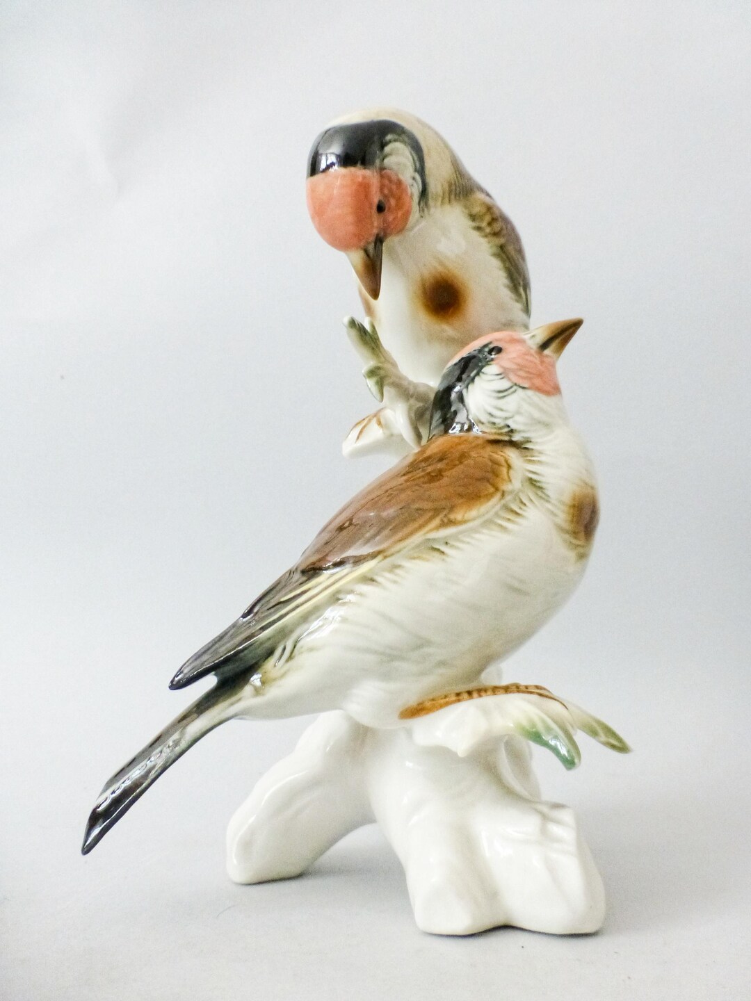 Antique Karl Ens Bird Statuette, Vintage Porcelain Bird Figurine FREE SHIPPING WORLDWIDE - Etsy