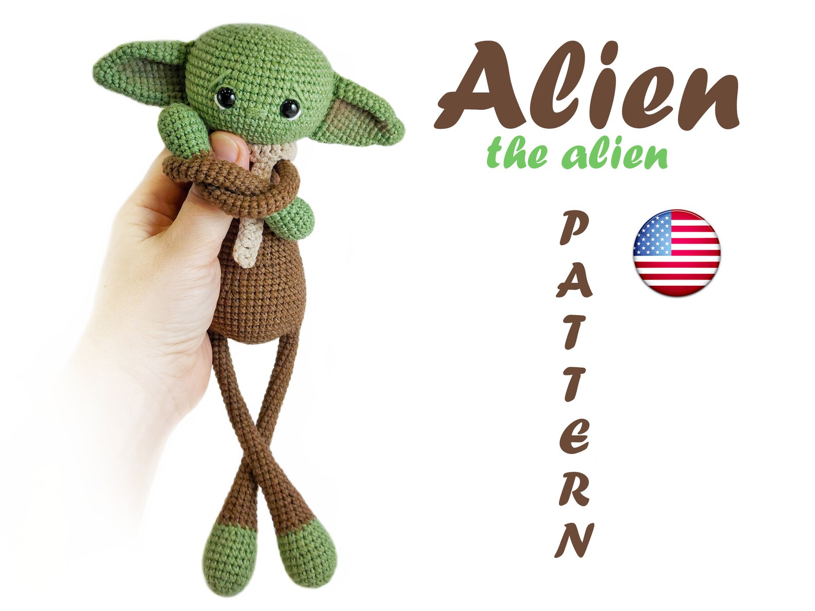 Baby Alien Crochet Pattern Hakelanleitung Amigurumi for - Etsy