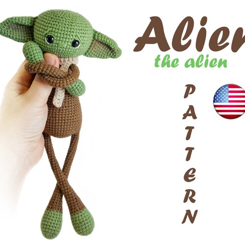 Baby Alien Crochet Pattern Hakelanleitung Amigurumi for - Etsy