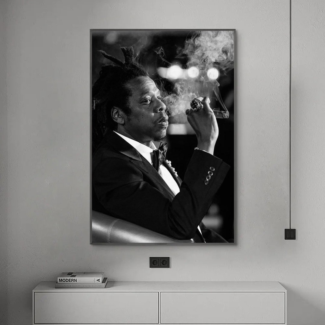 Jay-z Poster, Music Poster, Canvas Poster, Wall Art, Home Decor, No ...