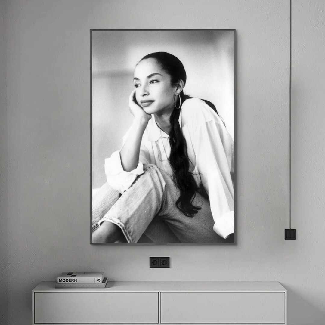 Sade Poster, Music Poster, Canvas Poster, Wall Art, Home Decor, No ...