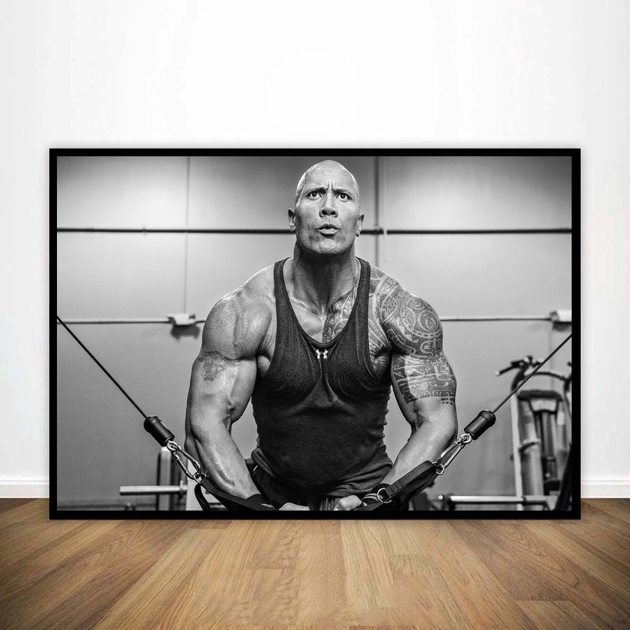 Dwayne Johnson Motivational Posters