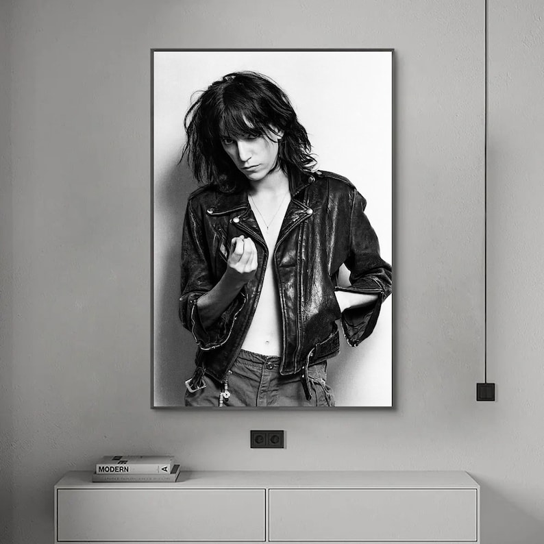 Patti Smith Poster, Music Poster, Canvas Poster, Wall Art, Home Decor ...