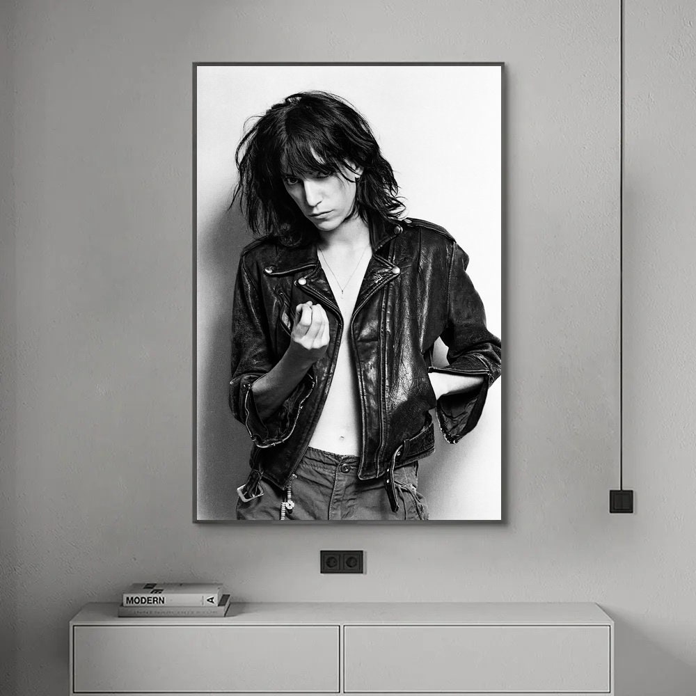 Patti Smith Poster, Music Poster, Canvas Poster, Wall Art, Home Decor ...
