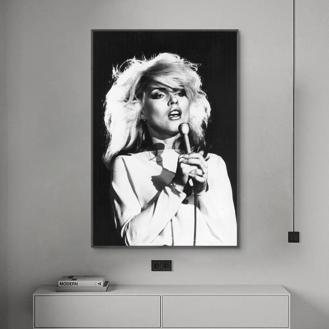 Debbie Harry Poster, Music Poster, Canvas Poster, Wall Art, Home Decor ...