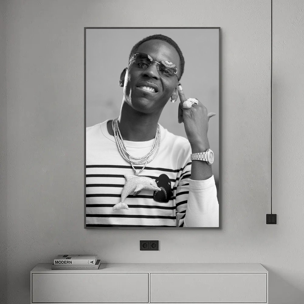 Young Dolph Poster, Music Poster, Canvas Poster, Wall Art, Home Decor ...