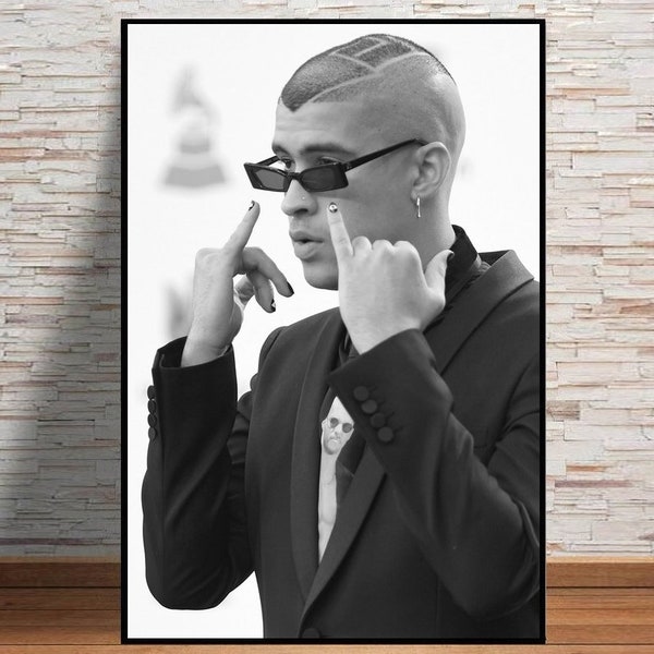Bad Bunny Poster - Etsy