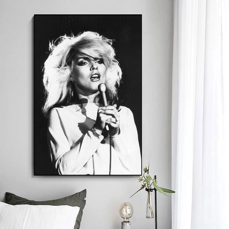 Debbie Harry Poster, Music Poster, Canvas Poster, Wall Art, Home Decor ...