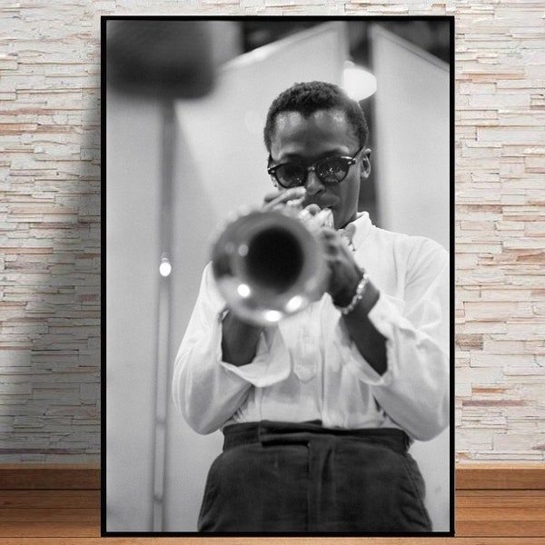 Miles Davis Poster - Etsy