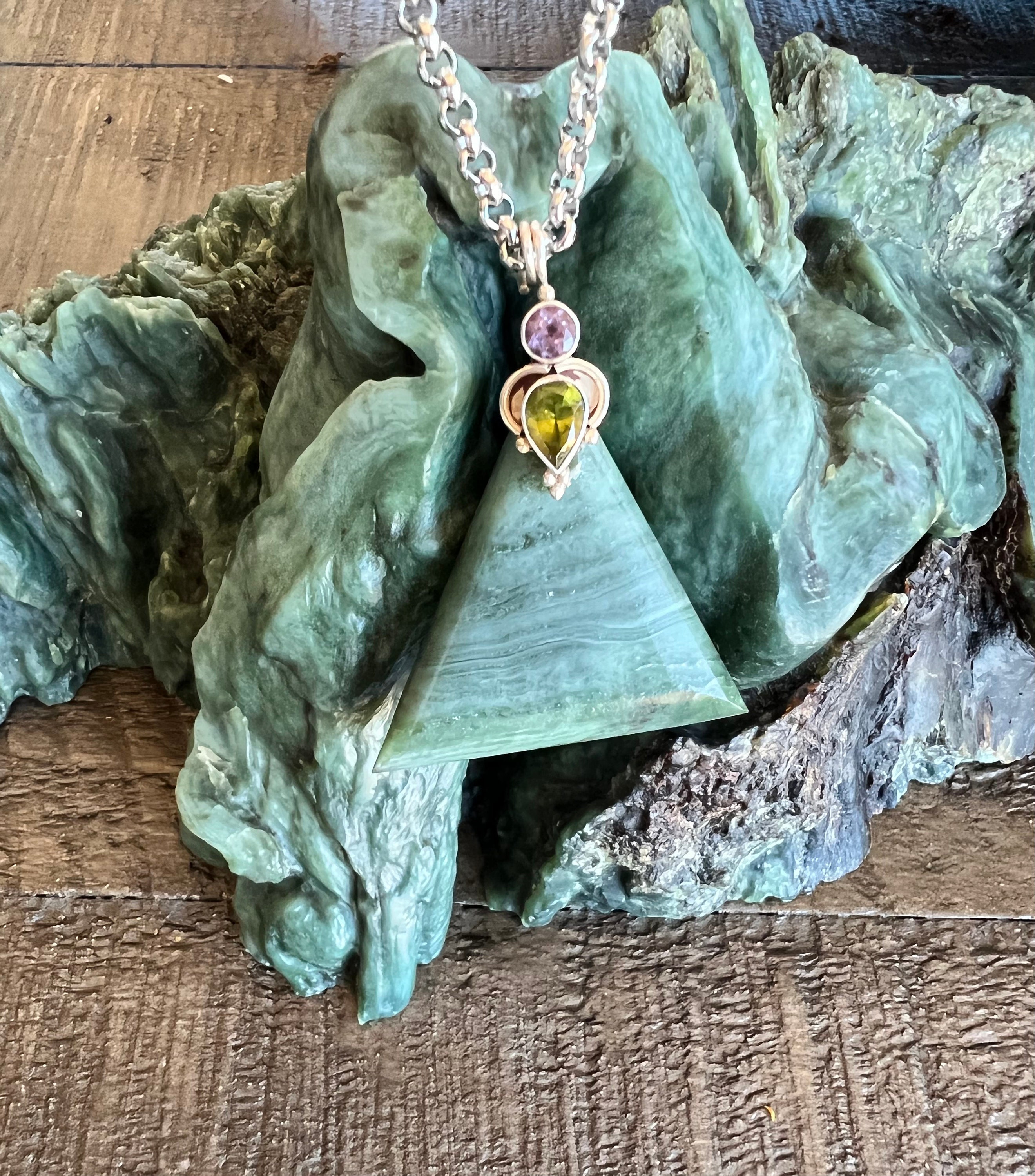 Jade Pendant California Nephrite Jade - Etsy