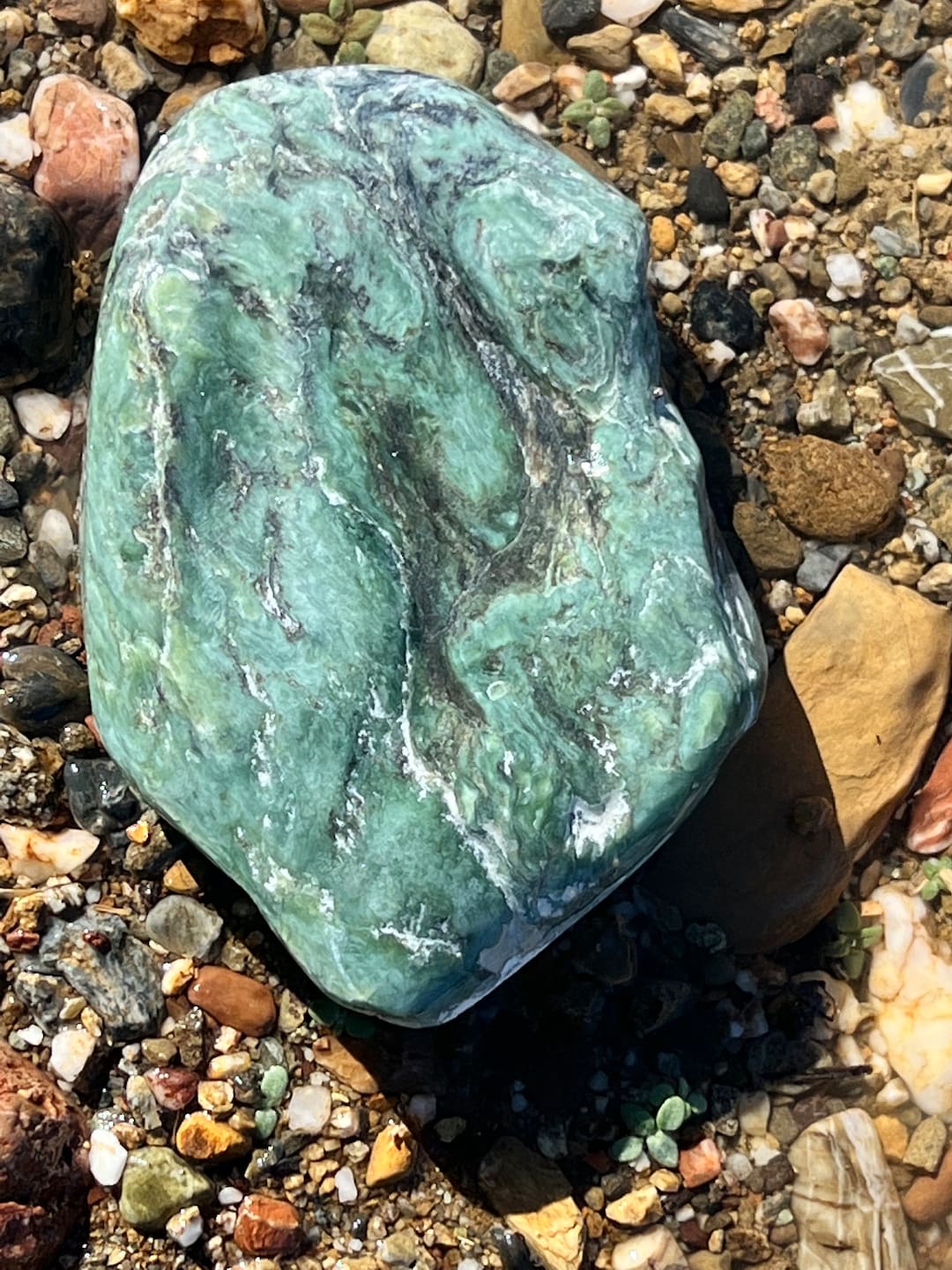 Jade Cobble Nephrite Jade California Natural Jade Cobble Stone Pebble ...