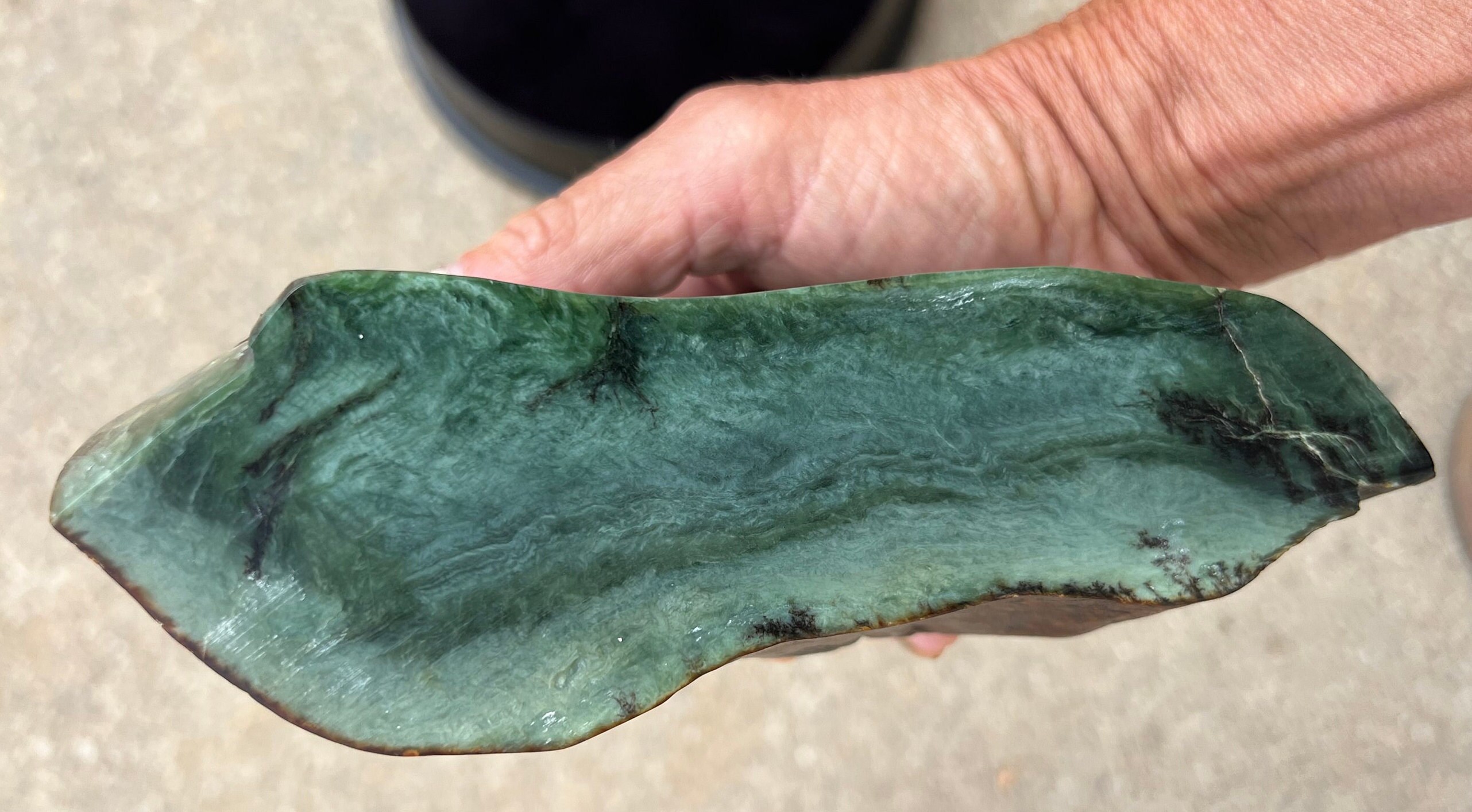 Vulcan Nephrite Jade Rough Material for Cabbing or Suiseki - Etsy