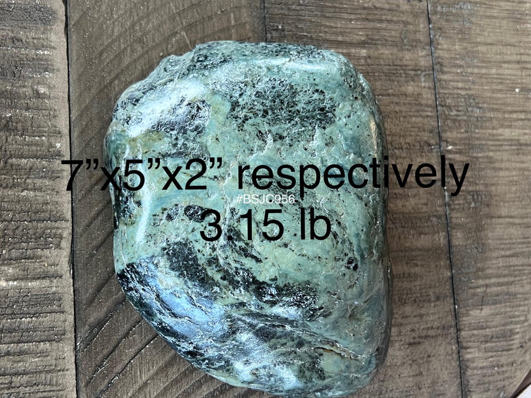 California Jade Big Sur Jade Cobble, Natural Jade Specimen From ...