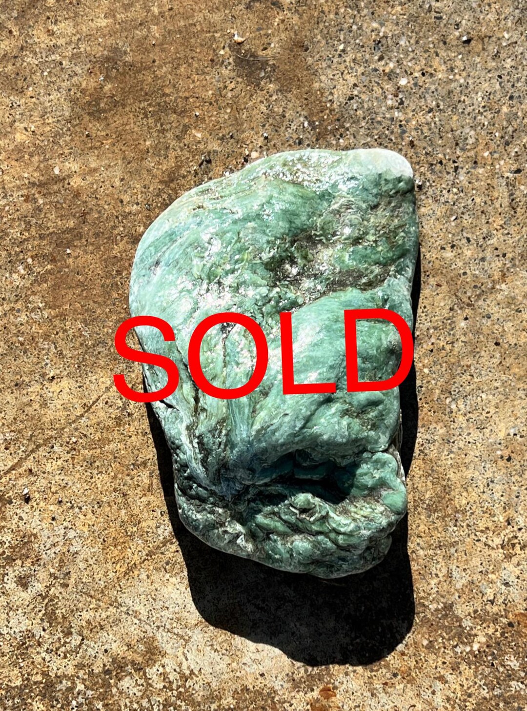 Nephrite Jade Cobble Gemstone: California Jade Stone - Etsy