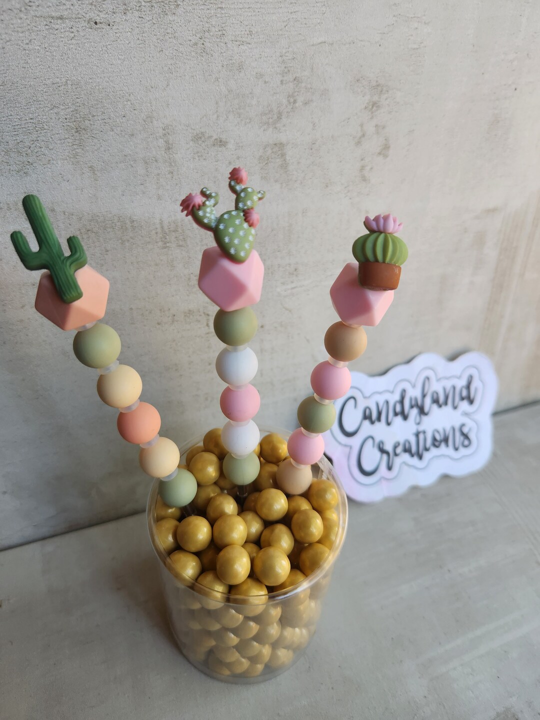 Cookie Scribes - Desert - Succulent - Metal Toothpick - Cookie Scribe ...