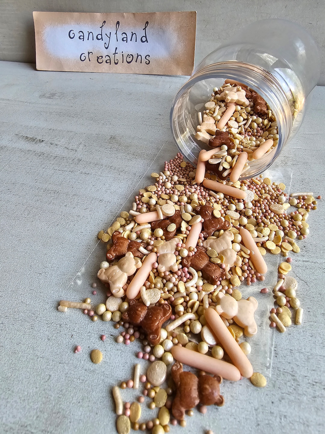 Teddy Bear 100's 1000's Edible Decor Sprinkles - Etsy