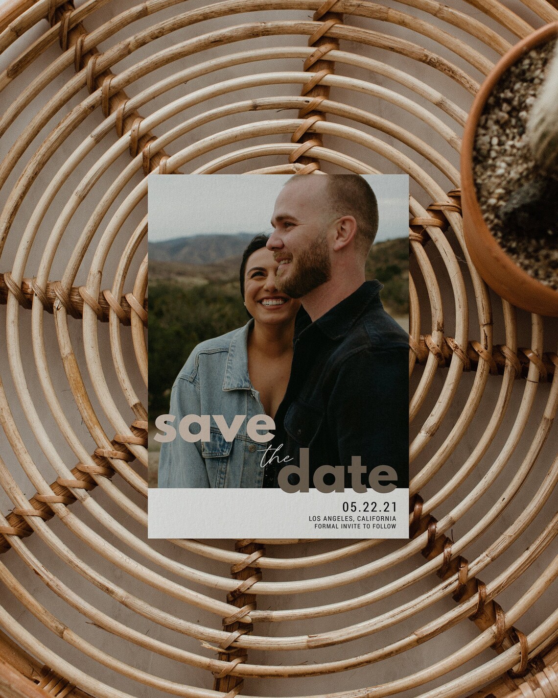 Marmion Way Save the Date With Photo and Text Overlay - Etsy