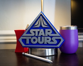Star Tours Wall Sign - Etsy