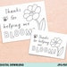 Thanks for Helping Me BLOOM Thank You Coloring Page for Kids ...