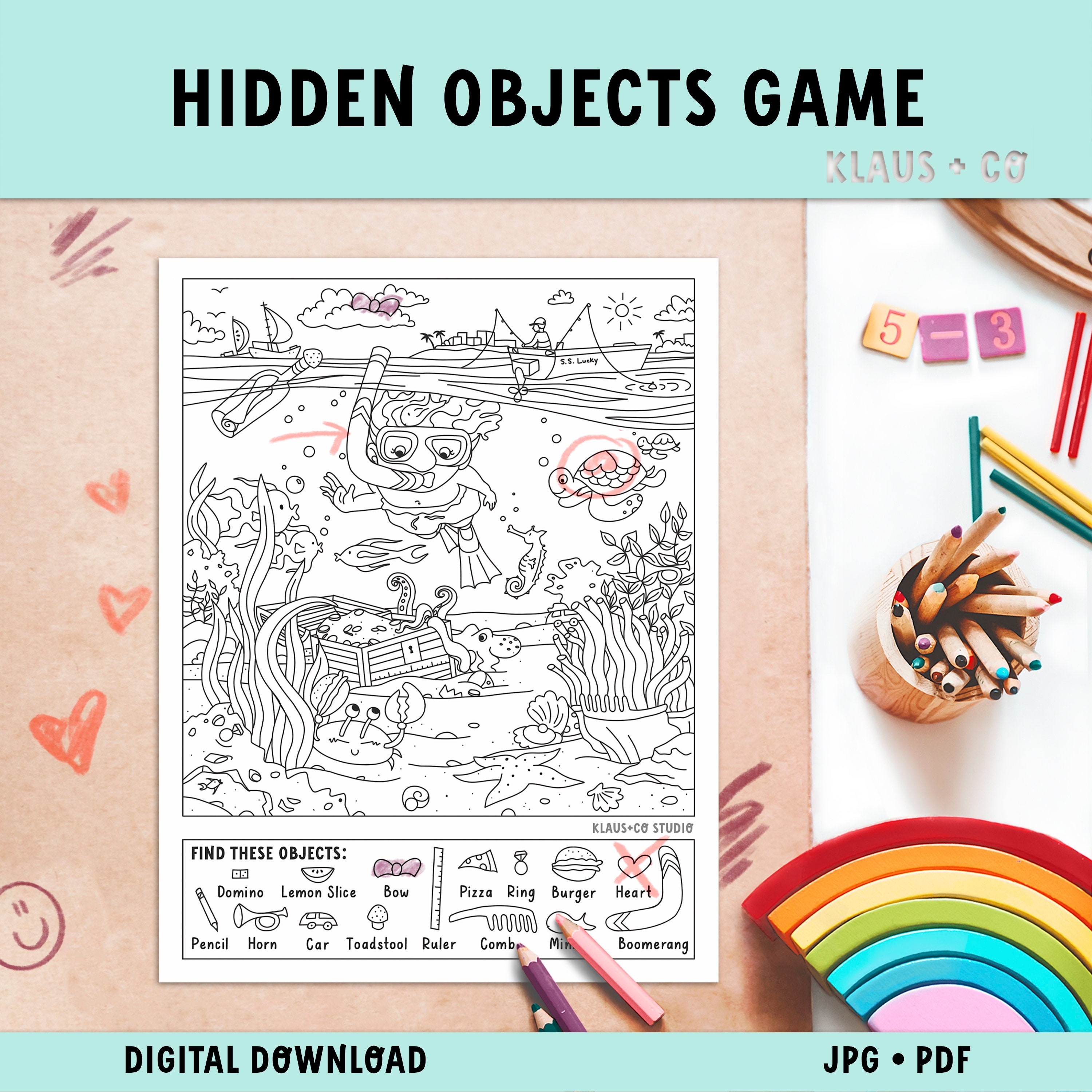 Find The Hidden Objects