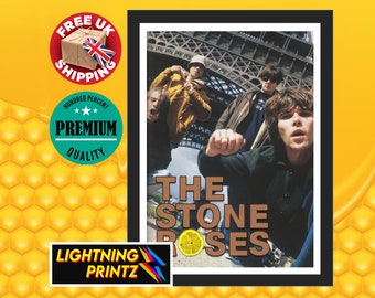 Stone Roses Print | Etsy
