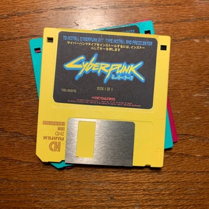 Custom Cyberpunk 2077 Style Floppy Disk - Etsy UK