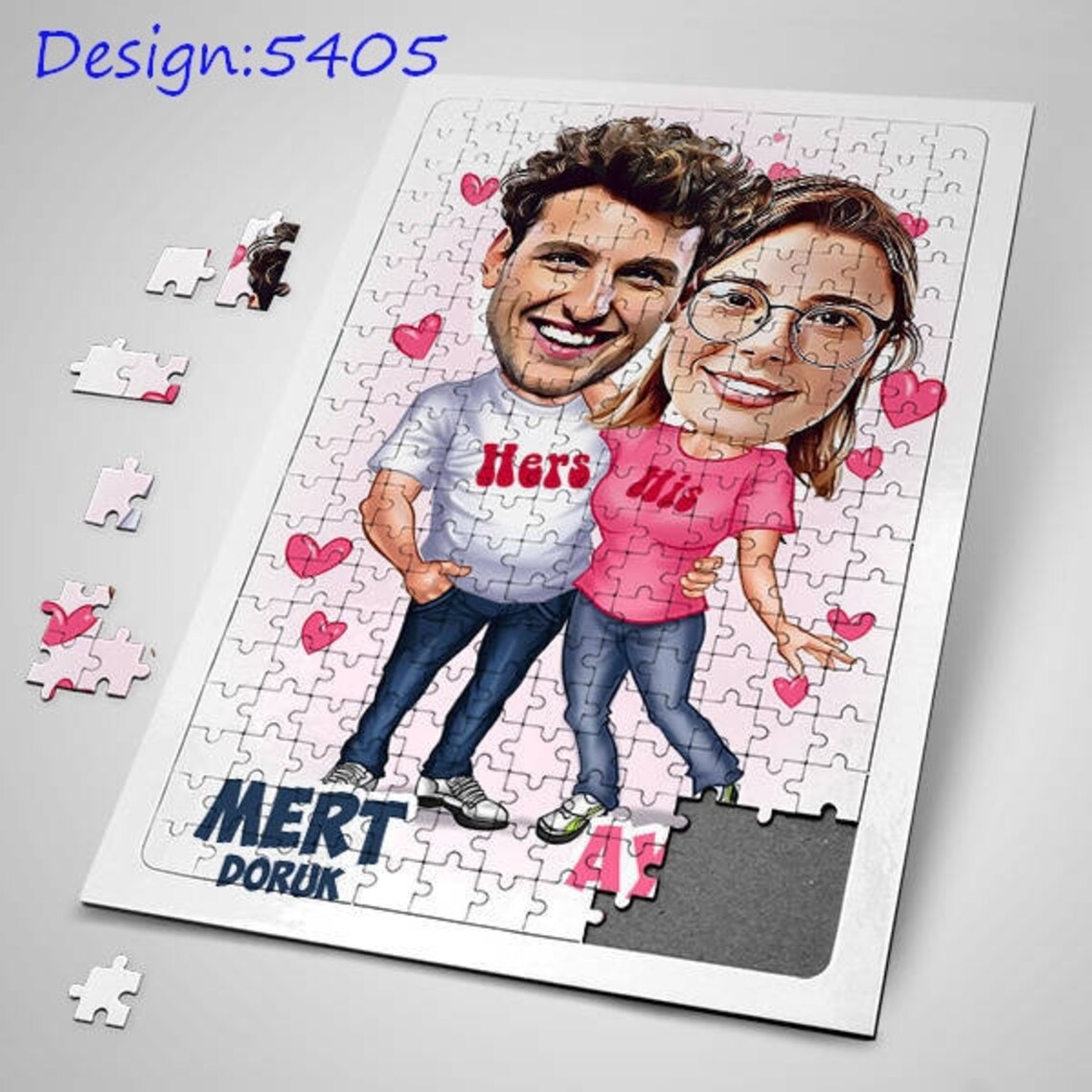 Customizable Puzzle Gift Cartoon Puzzle Custom Puzzle - Etsy