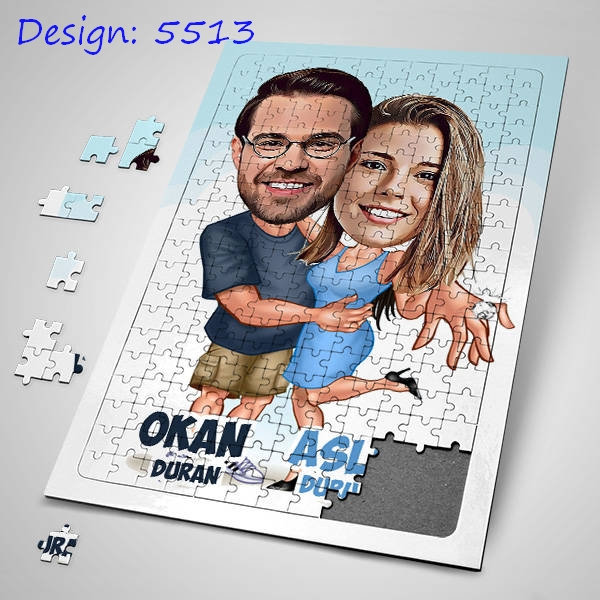 Customizable Puzzle Gift, Cartoon Puzzle, Custom Puzzle, Personalized ...