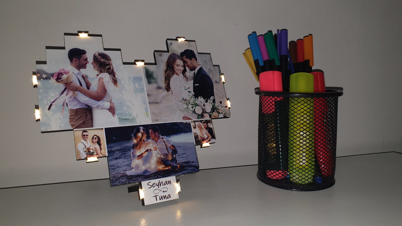 Desk Photo Album Desk Photo Frame Office Desk Accessories - Etsy