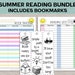 Summer Reading Log for Kids, Reading Tracker, Reading Challenge ...