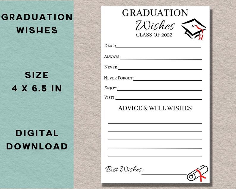 Graduation Advice and Wishes, Well Wishes Cards, Graduation Wishes ...