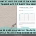 Break the Habit Tracker Calendar, Habit Tracker Printable, Routine ...