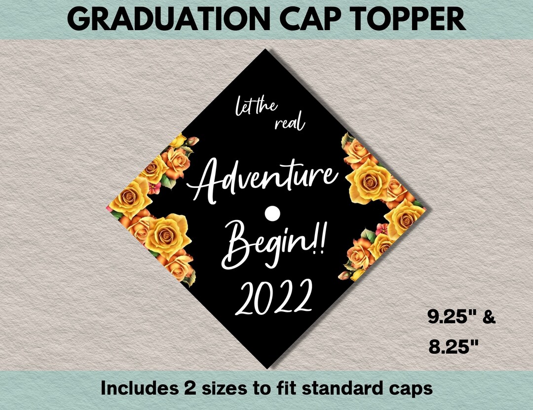 Graduation Cap Topper, Printable Cap Topper, 8th Grade Graduation ...